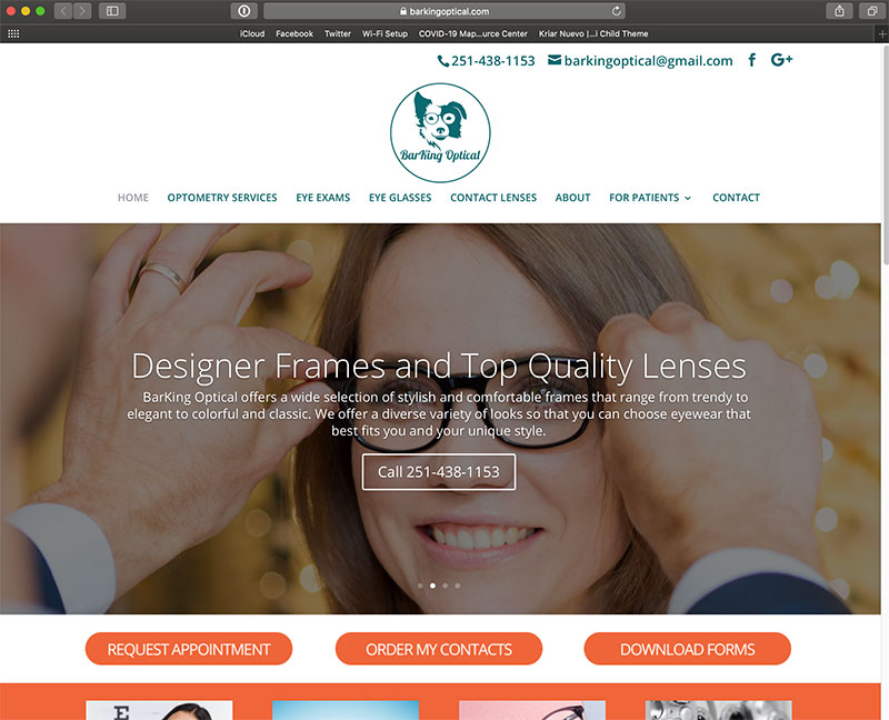 Our Work - Website Design Mobile, Alabama | Fairhope, Daphne, Gulf Shores